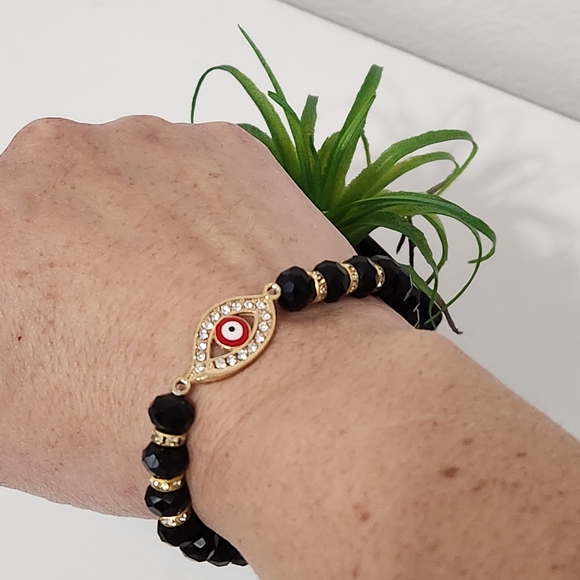 D'Bello | Jewelry | Dbello Evil Eye Protection Bracelet Amulet | Poshmark